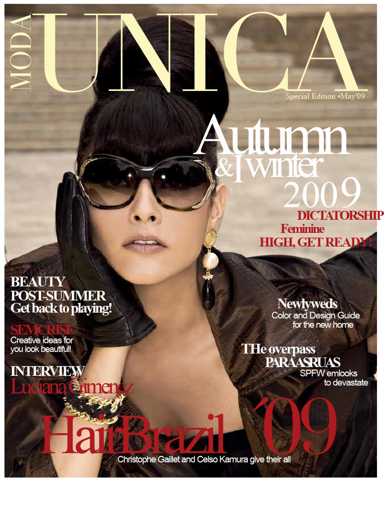 Unique Fashion Magazine | PDF | Skin Care | Fashion