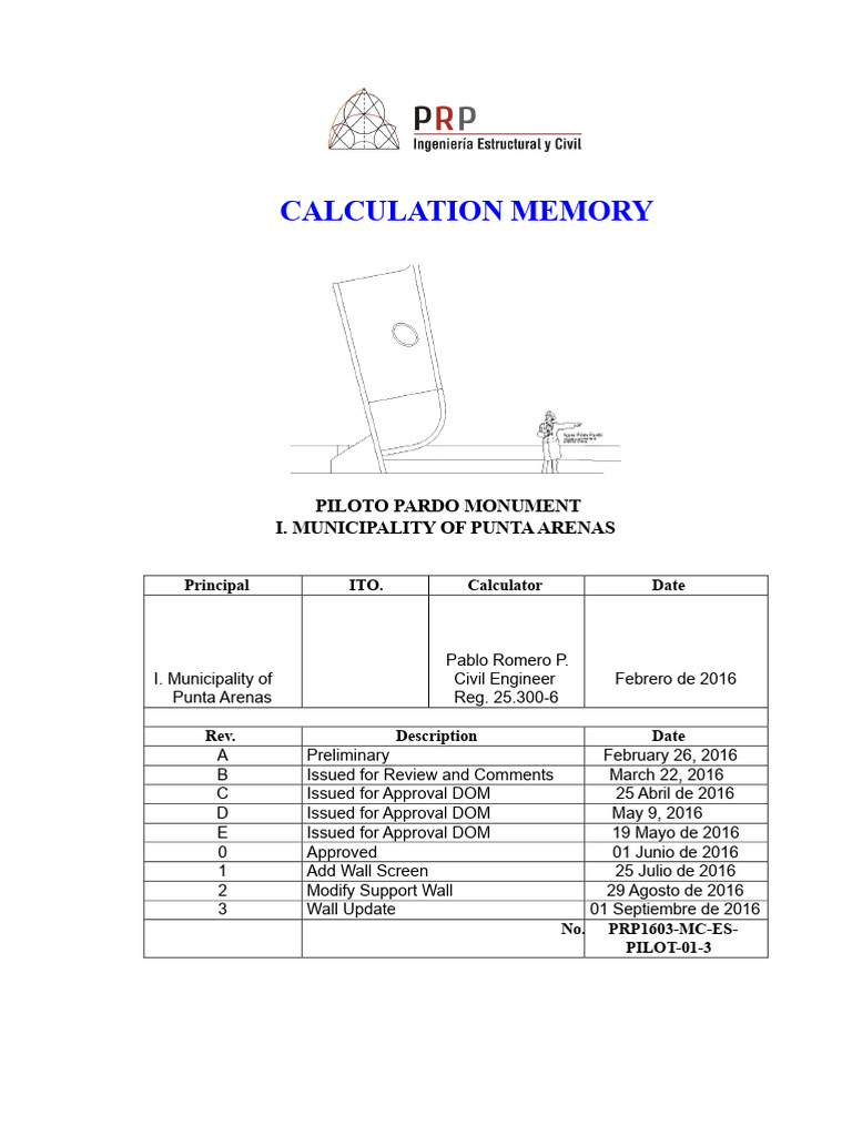 Memory of Calculation Monument PDF | PDF | Civil Engineering ...