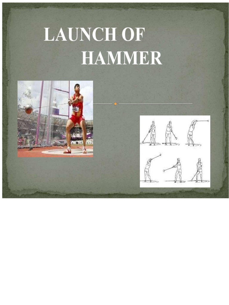 Hammer Throw: Olympic Rules & History | PDF | Hand | Hammer