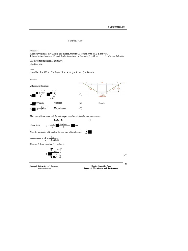 Solved Problems On Uniform Flow | PDF