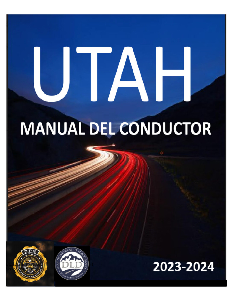 Utah Driver Handbook 2023 Edition | PDF | Driver's License | Department ...
