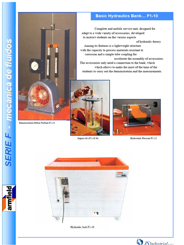 1.1.hydraulic Bank and Accessories F1-10 | PDF | Pressure Measurement ...