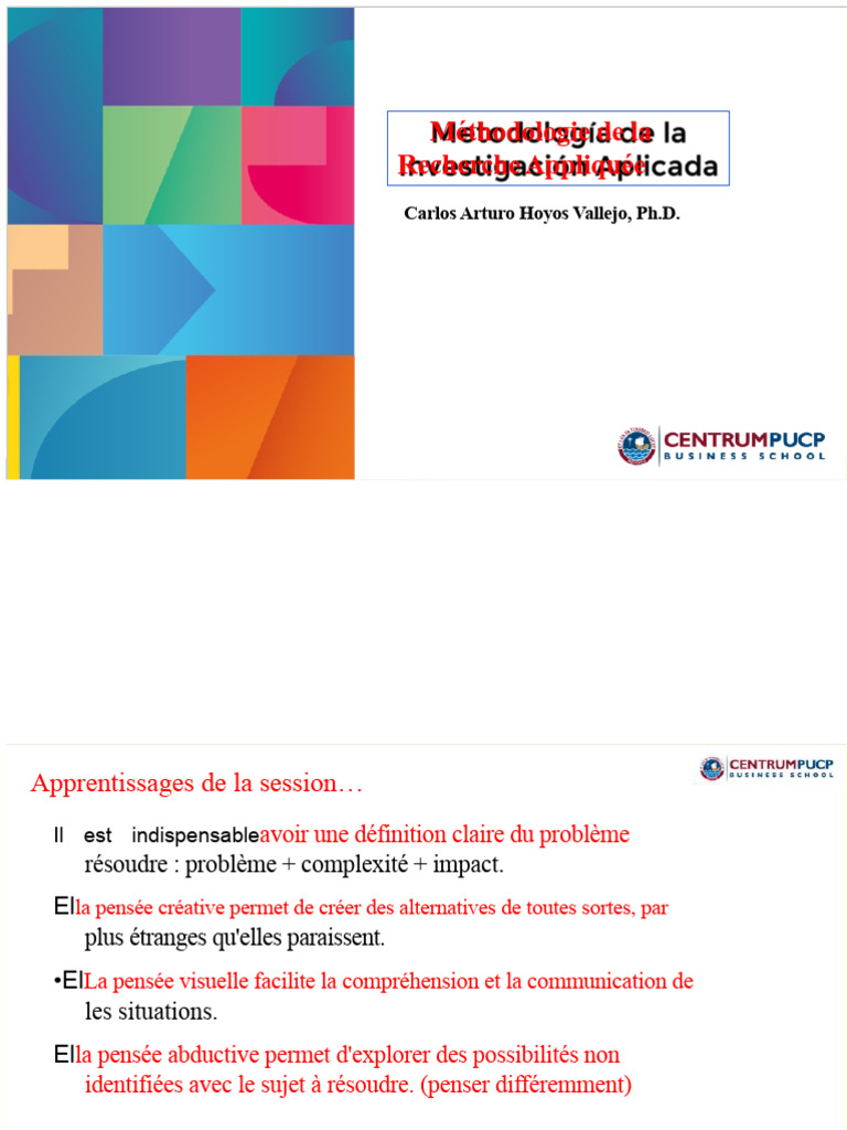 Méthodologie du Design Thinking en Recherche | PDF | Innovation ...