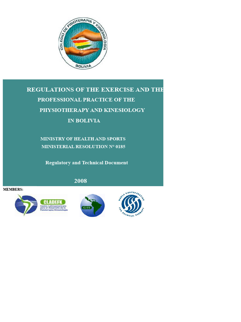 Regulation of The Practice of Physiotherapy and Kinesiology | PDF ...