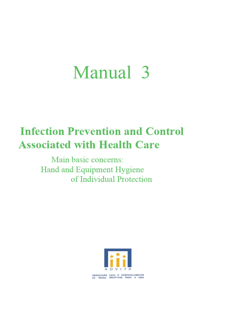 Manual 3 - Prevention and Control of Healthcare-Associated Infection ...