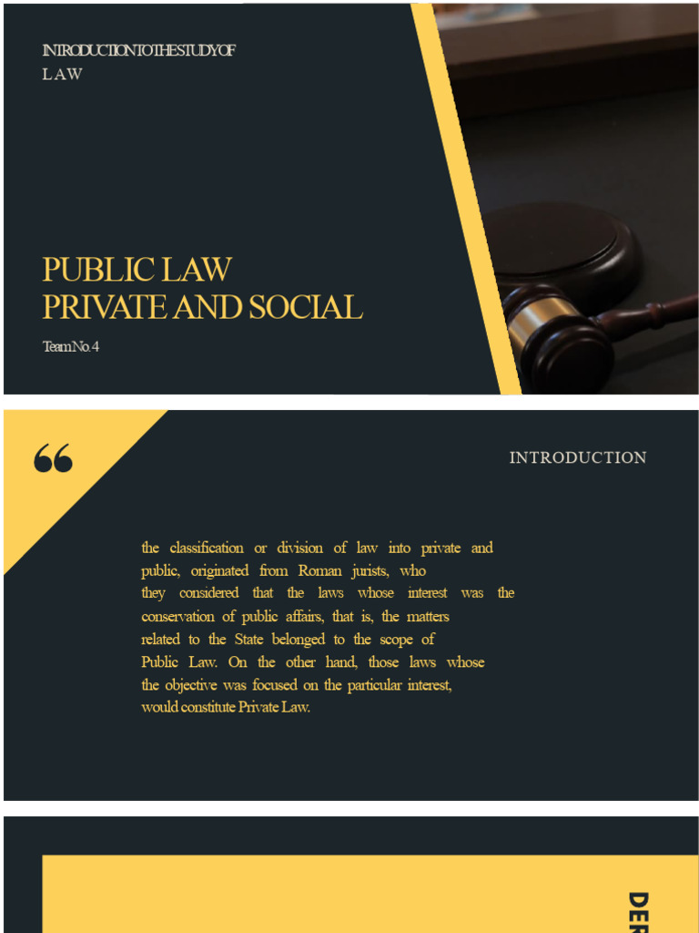 Public, Private, and Social Law | PDF | Public Law | Government