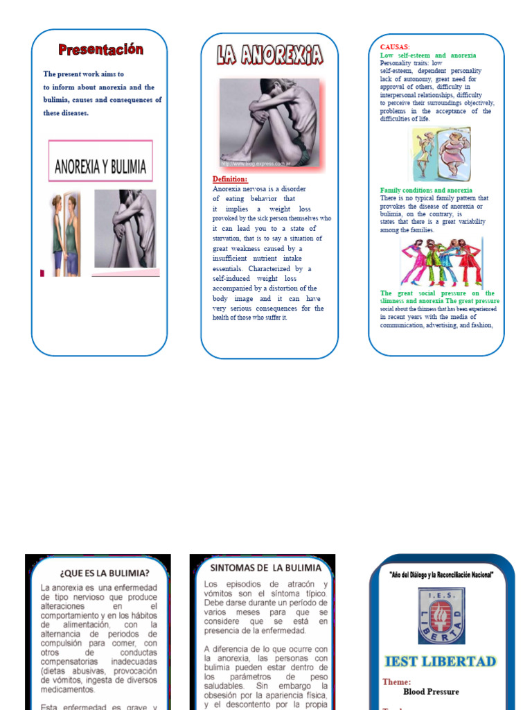 Bulimia and Anorexia | PDF | Anorexia Nervosa | Bulimia Nervosa