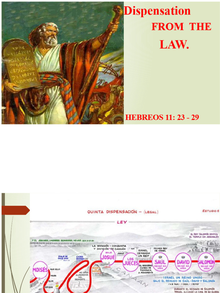 5.- DISPENSATION OF THE LAW | PDF | Jesus | Bible Content