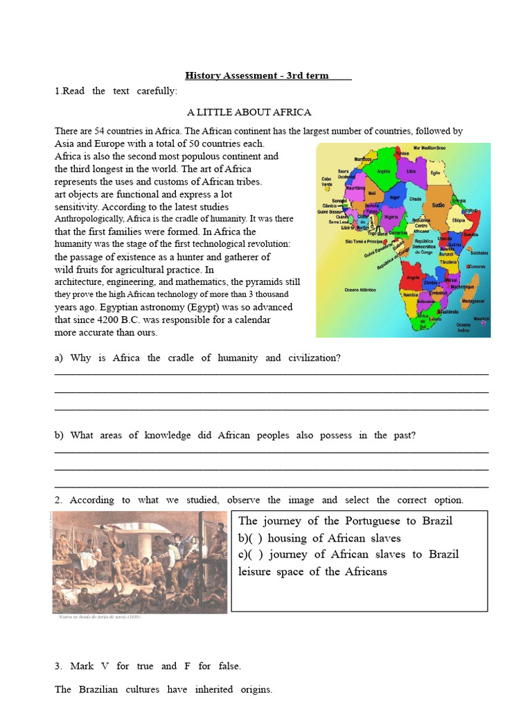 Africa's Historical Significance and Heritage | PDF | Africa | Ancient ...
