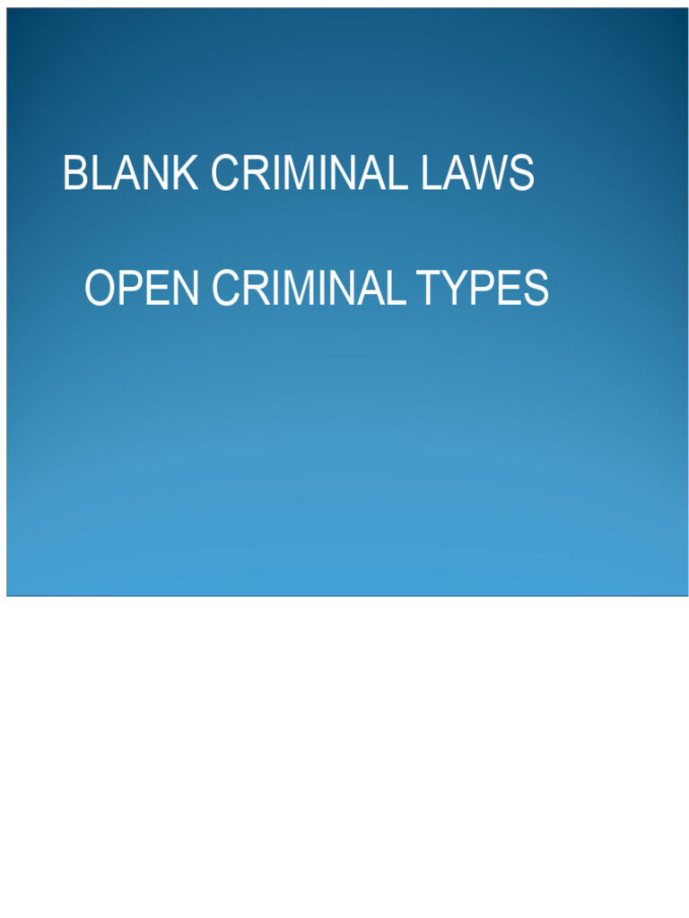 344635986-4-Criminal-Laws-in-Blank-Open-Criminal-Types.ppt | PDF ...
