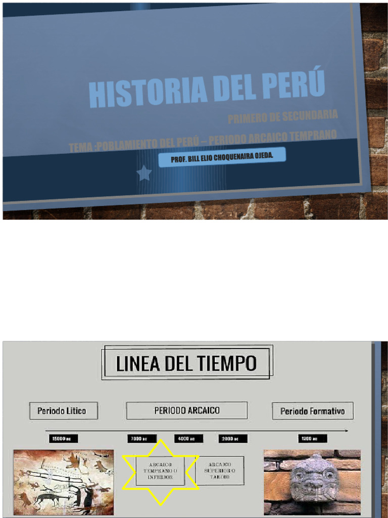 History of Peru - Early Archaic Period | PDF