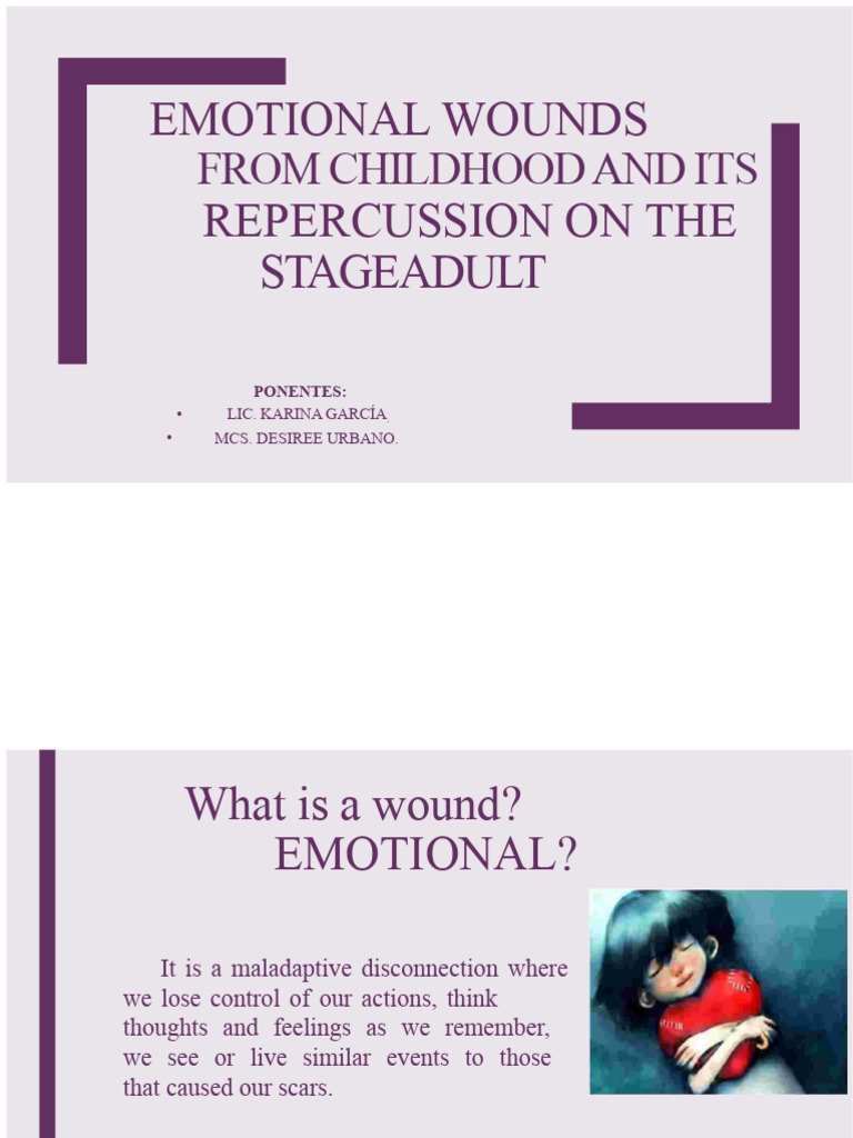 Healing Childhood Emotional Wounds | PDF | Self Esteem | Psychological ...