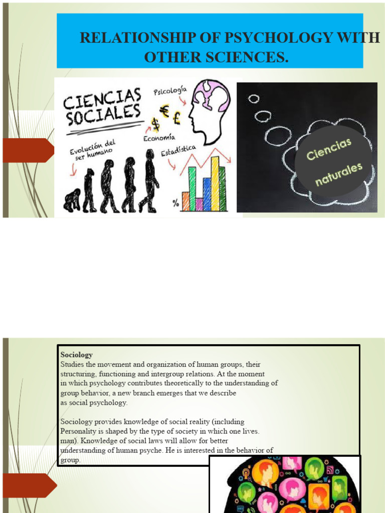 Psychology's Interdisciplinary Connections | PDF | Psychology | Mind