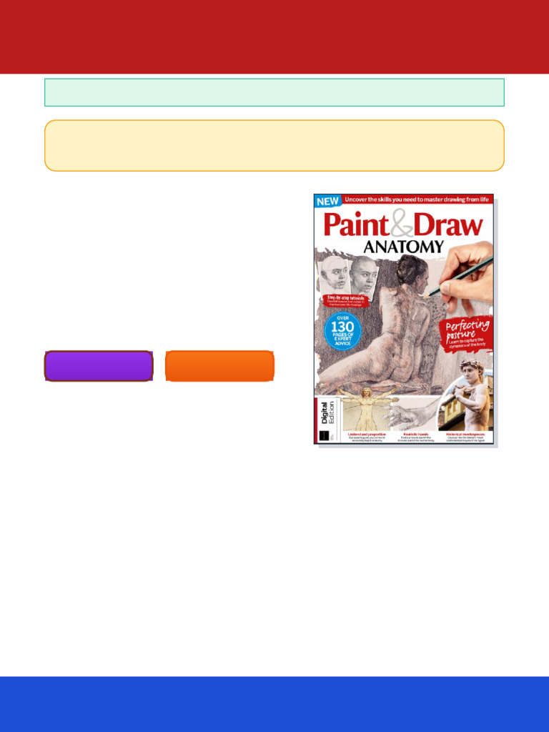 Paint Draw Anatomy 2nd Edition Paint & Draw Ebook Preview Ebook | PDF