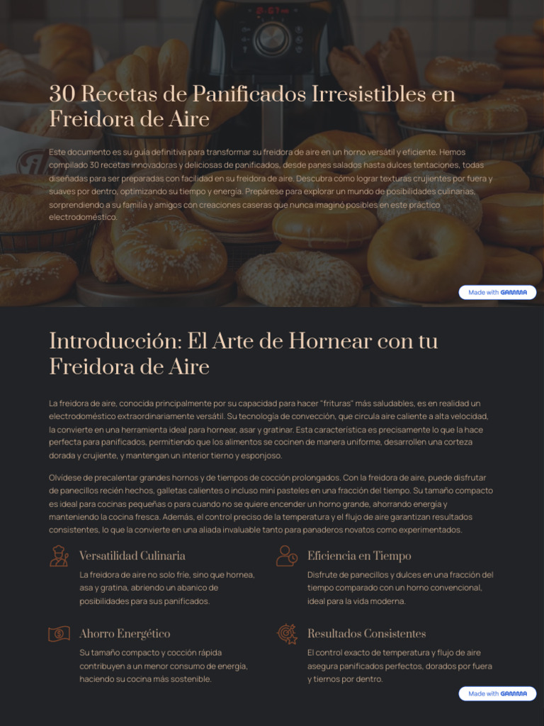 30-Recetas-de-Panificados-Irresistibles-en-Freidora-de-Aire | PDF ...