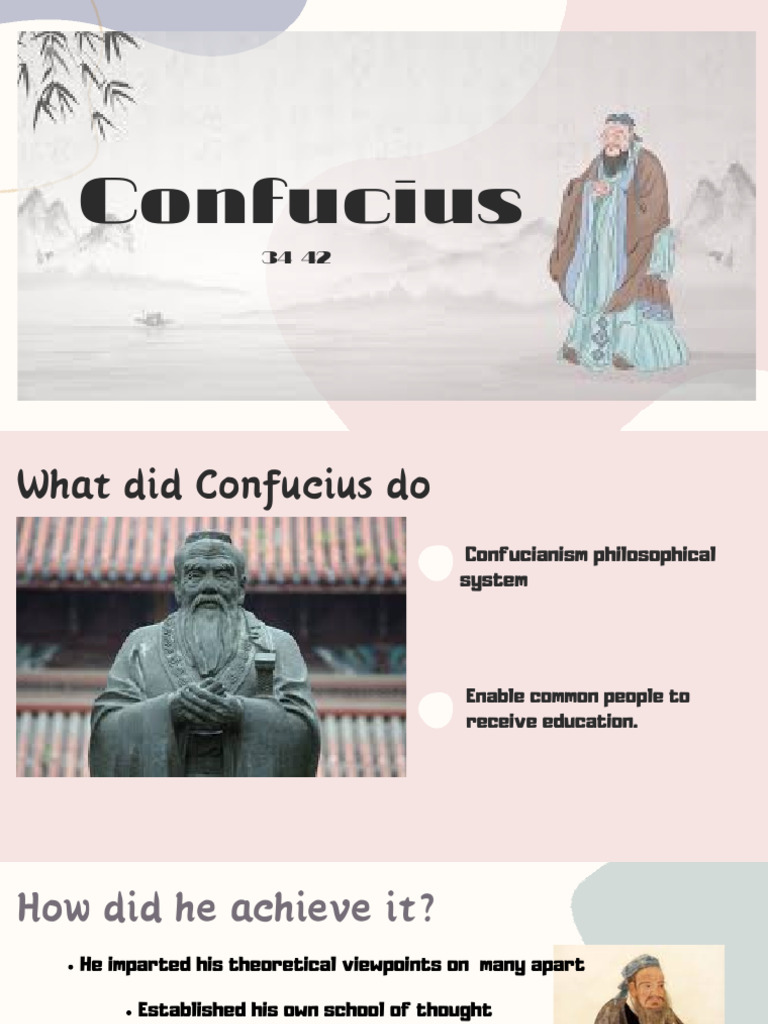 Confucius: Key Achievements and Impact | PDF