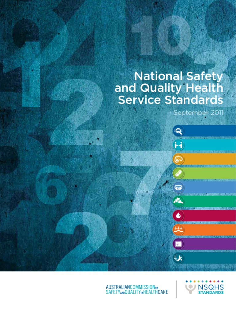 NSQHS Standards Sept2011 | PDF | Patient Safety | Health Care