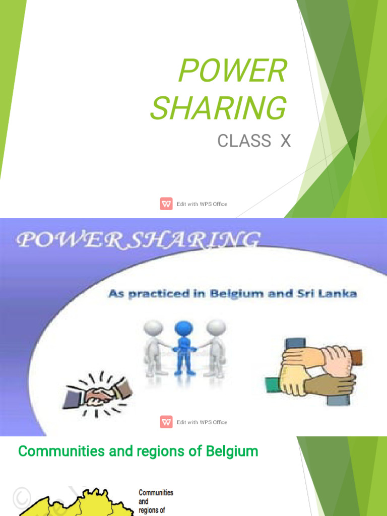 Share Power Sharing Class X | PDF