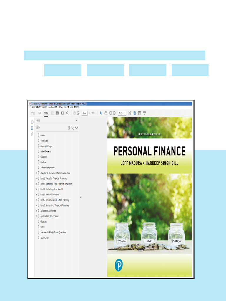 (Original PDF) Personal Finance, 4th Canadian Edition download full ...