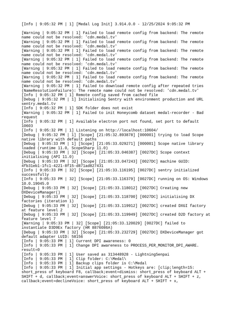 Medal Log 20241225 | PDF | Keyboard Shortcut | Scope (Computer Science)