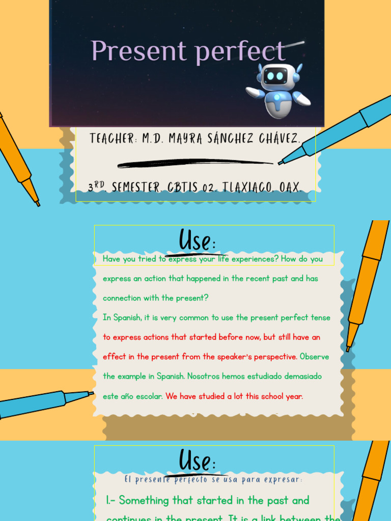 Understanding Present Perfect Tense | PDF | Linguistics | Semantics