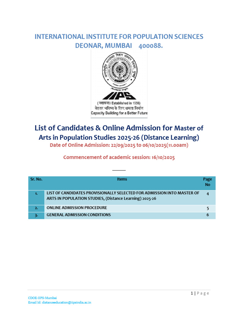 Iips study | PDF