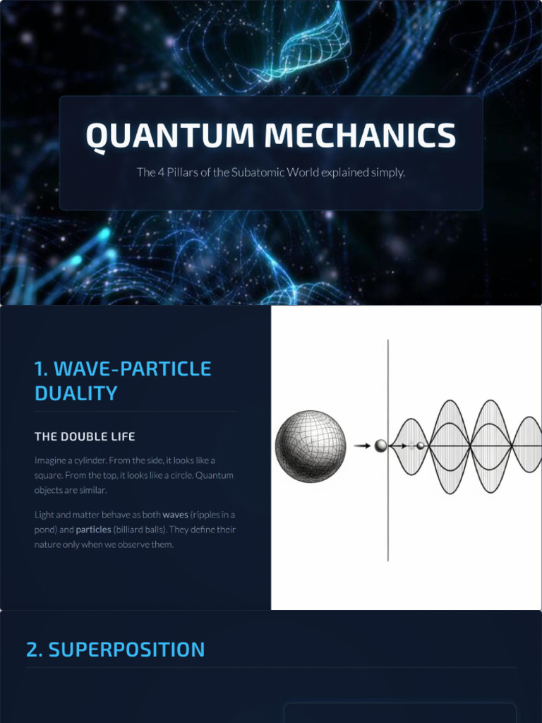 Quantum Mechanics Basics | PDF