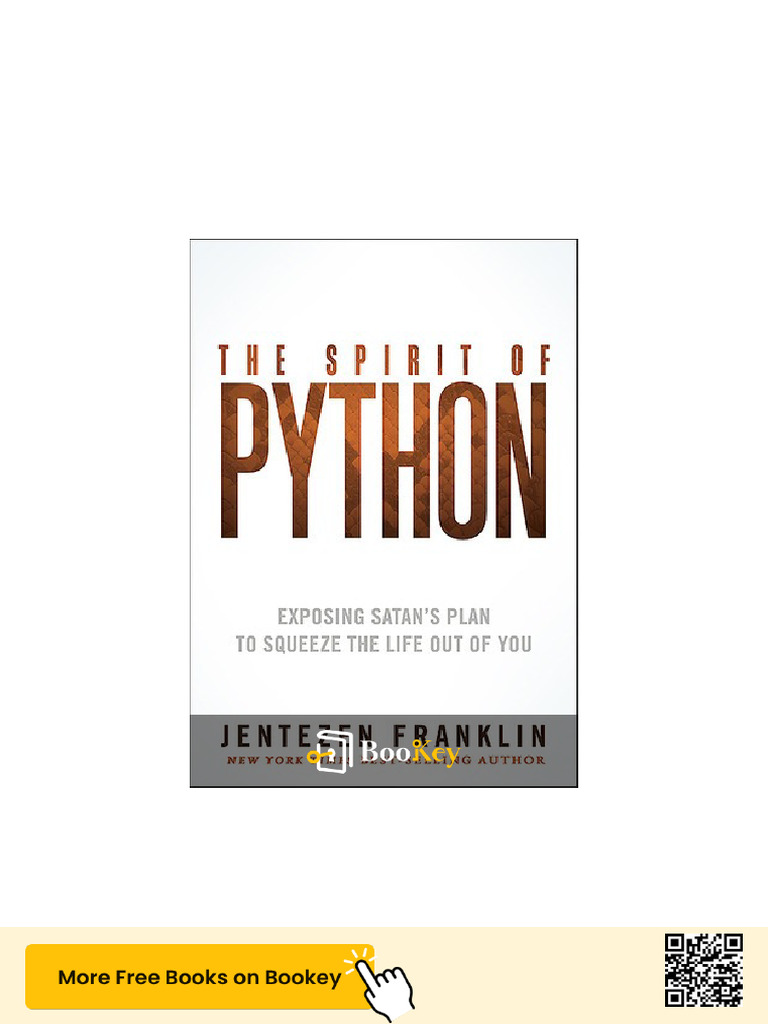 The Spirit of Python PDF | PDF | Satan | Prayer