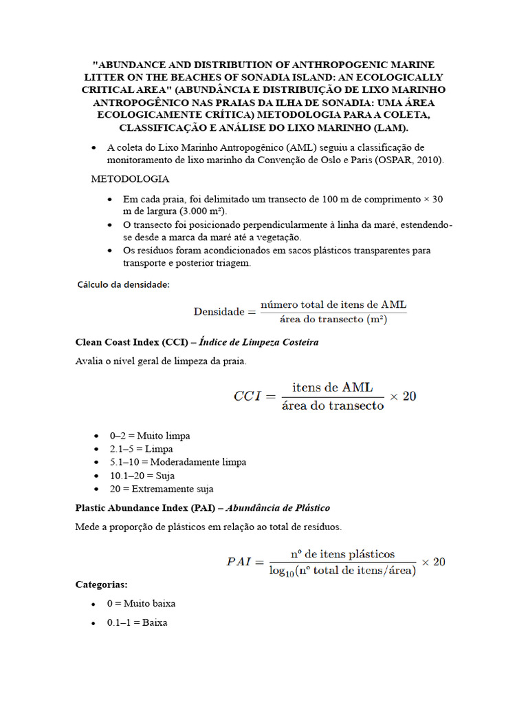 Abundance and Distribution of Anthropogenic Marine Litter on the ...