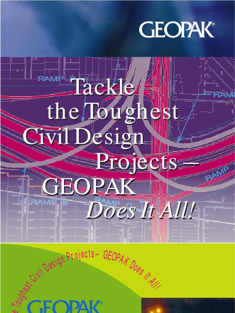 Geopak | PDF | Trademark | Engineering