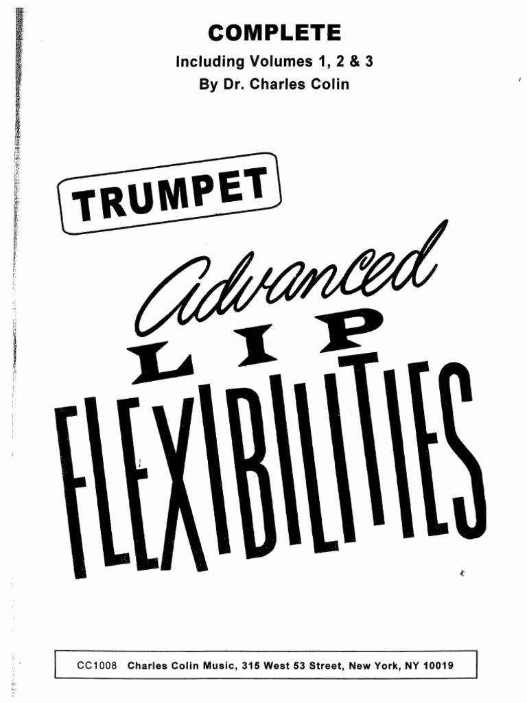 Colin - Lip Flexibilities | PDF
