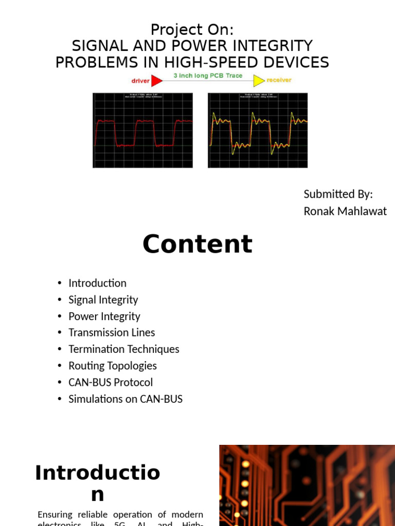 Signal & Power Integrity in High-Speed Devices | PDF | Electromagnetic ...