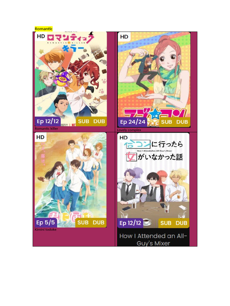 anime | PDF