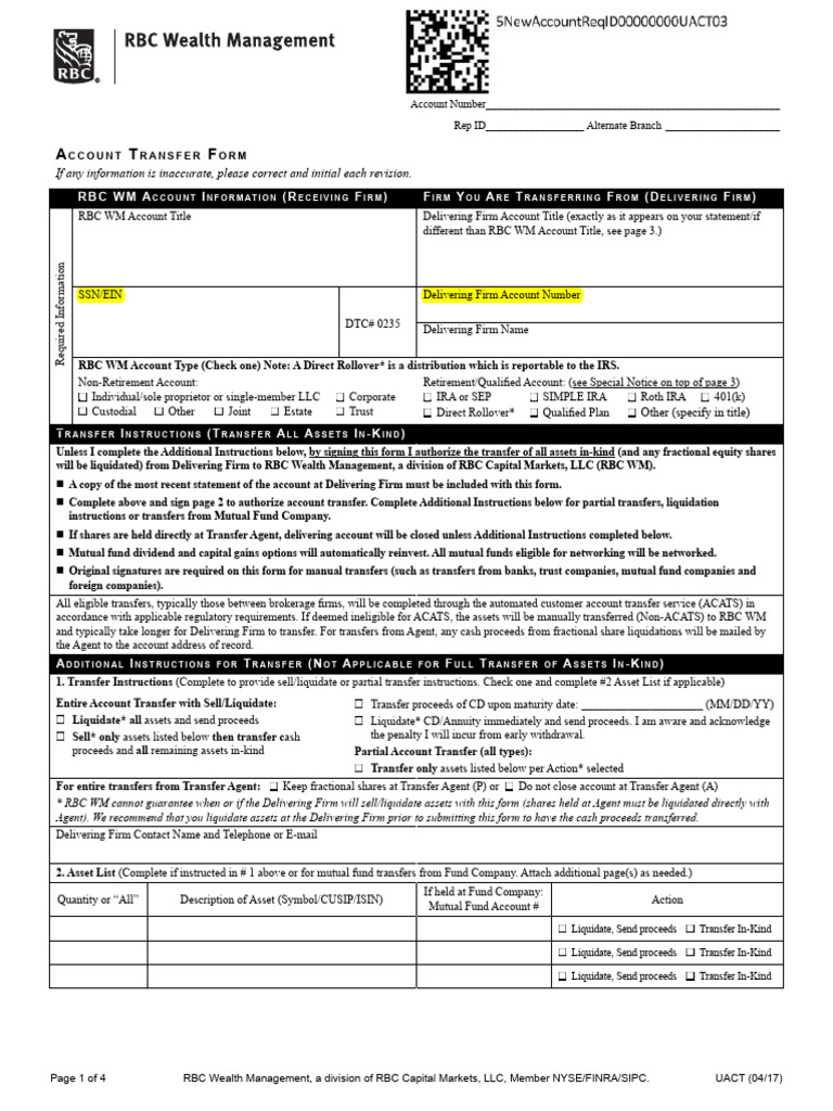 Many Transfer Form | PDF | Internal Revenue Service | Individual ...