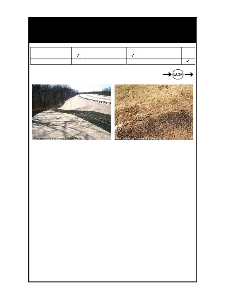 Turf Reinforcement Mats for Erosion Control | PDF | Erosion | Soil