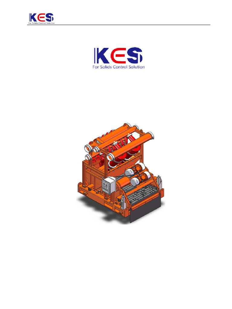 Drilling Mud Cleaner User Manual | PDF