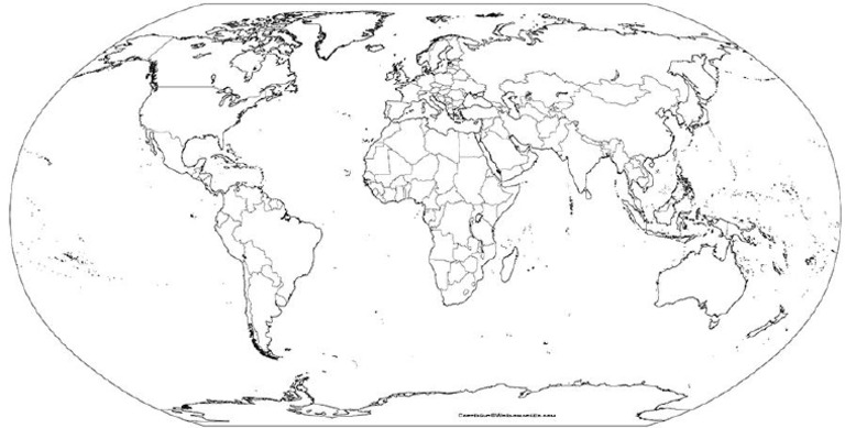 Printable World Map | PDF