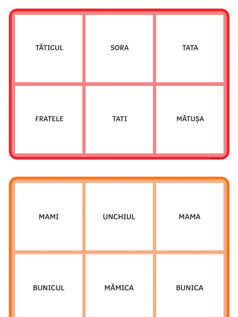 Tabla Cu Cuvinte | PDF