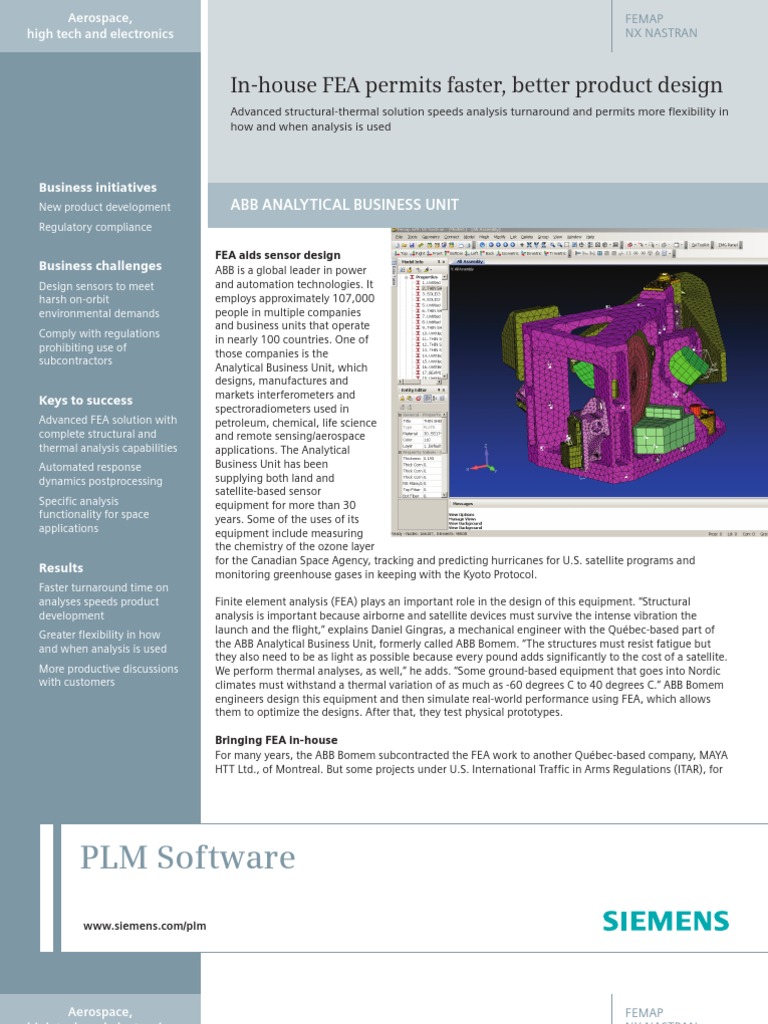 Abb Femap Success Story | PDF | Finite Element Method | Software