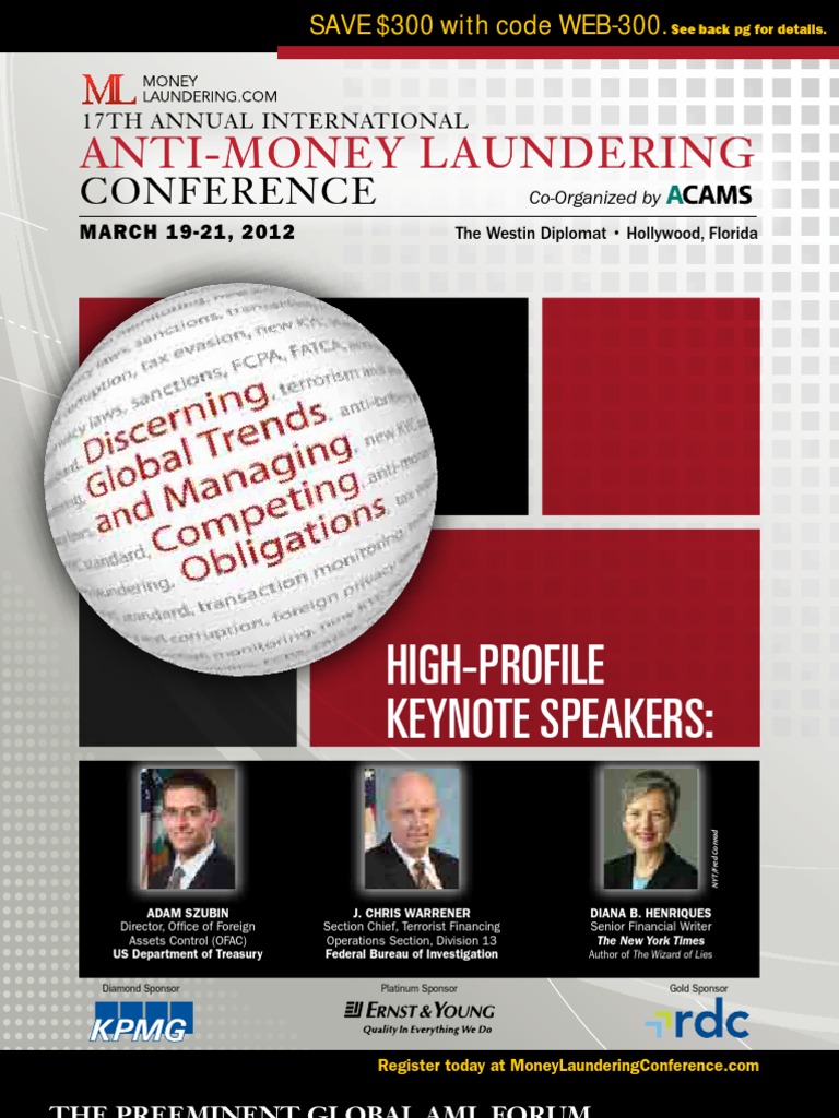 MLDC Conference 2012 Brochure | PDF | Financial Action Task Force On ...