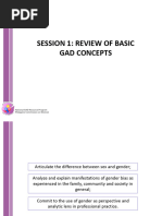 Understanding GAD Concepts and Principles | PDF | Gender | Gender Studies