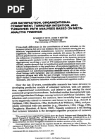 Mobley 1978 | PDF | Job Satisfaction | Turnover (Employment)