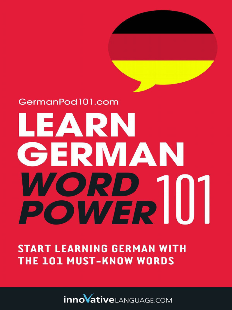 Learn German - Word Power 101 | PDF