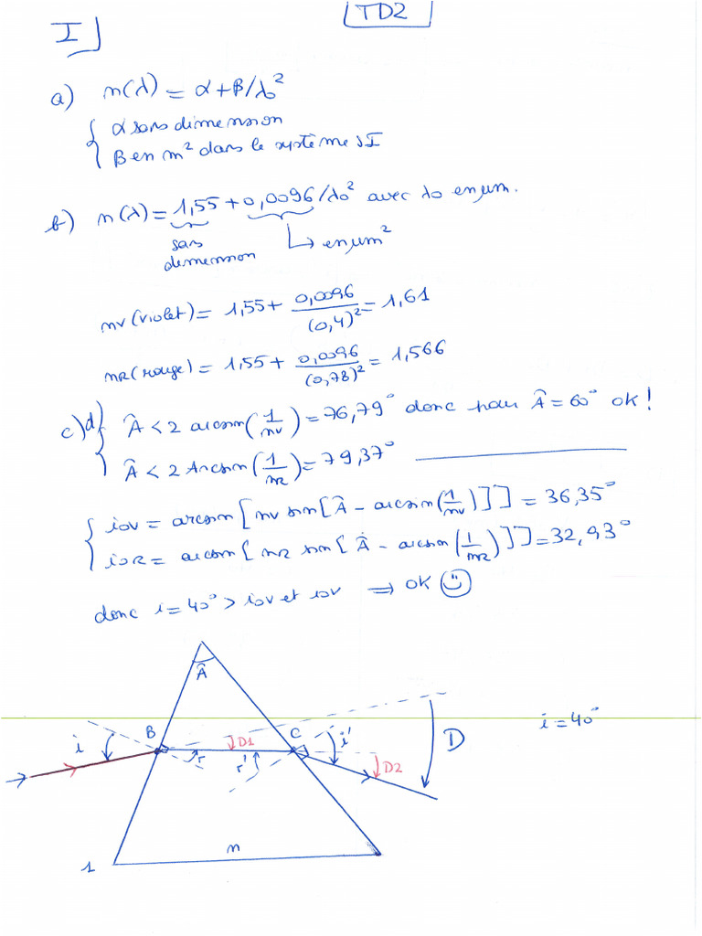 Correction Td 2 | PDF