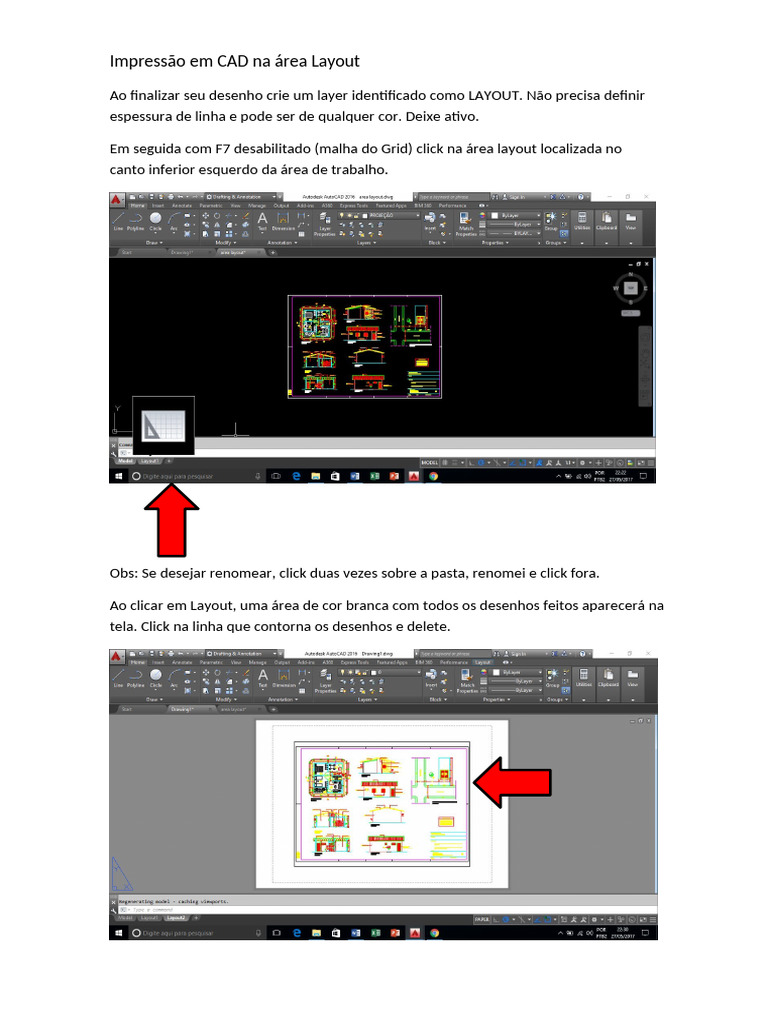 U4 Aula 4 aula - impressão em CAD na area layout (1) | PDF | Informática