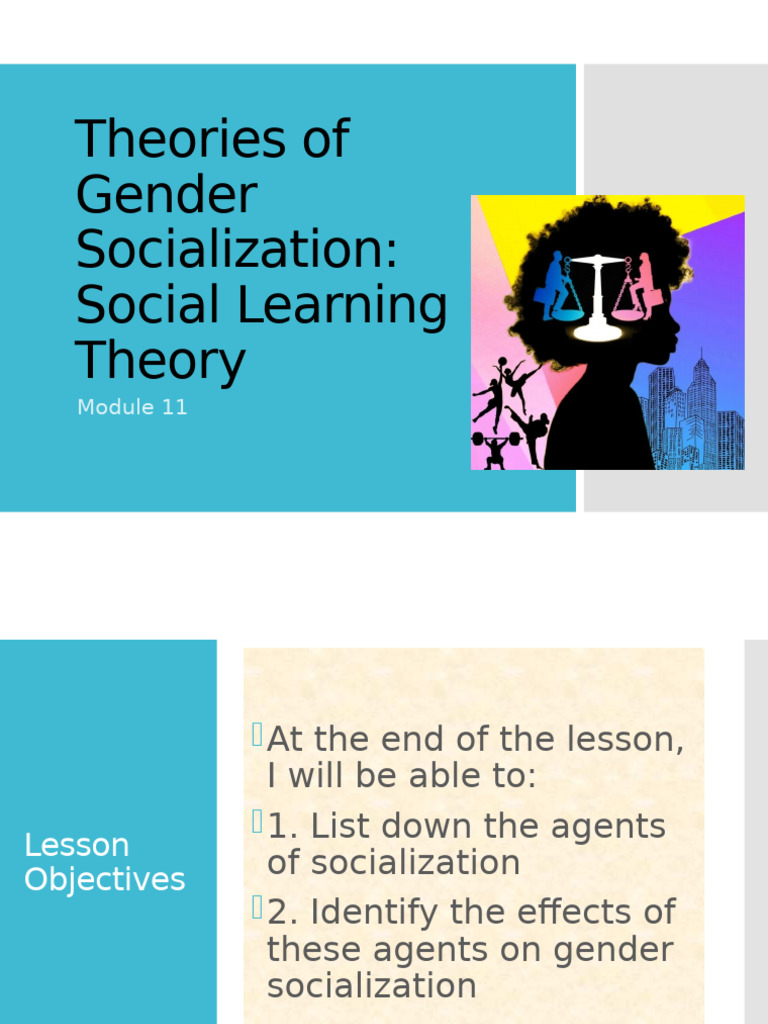 Module 11 Gender Socialization SLT For GC | PDF | Socialization | Gender