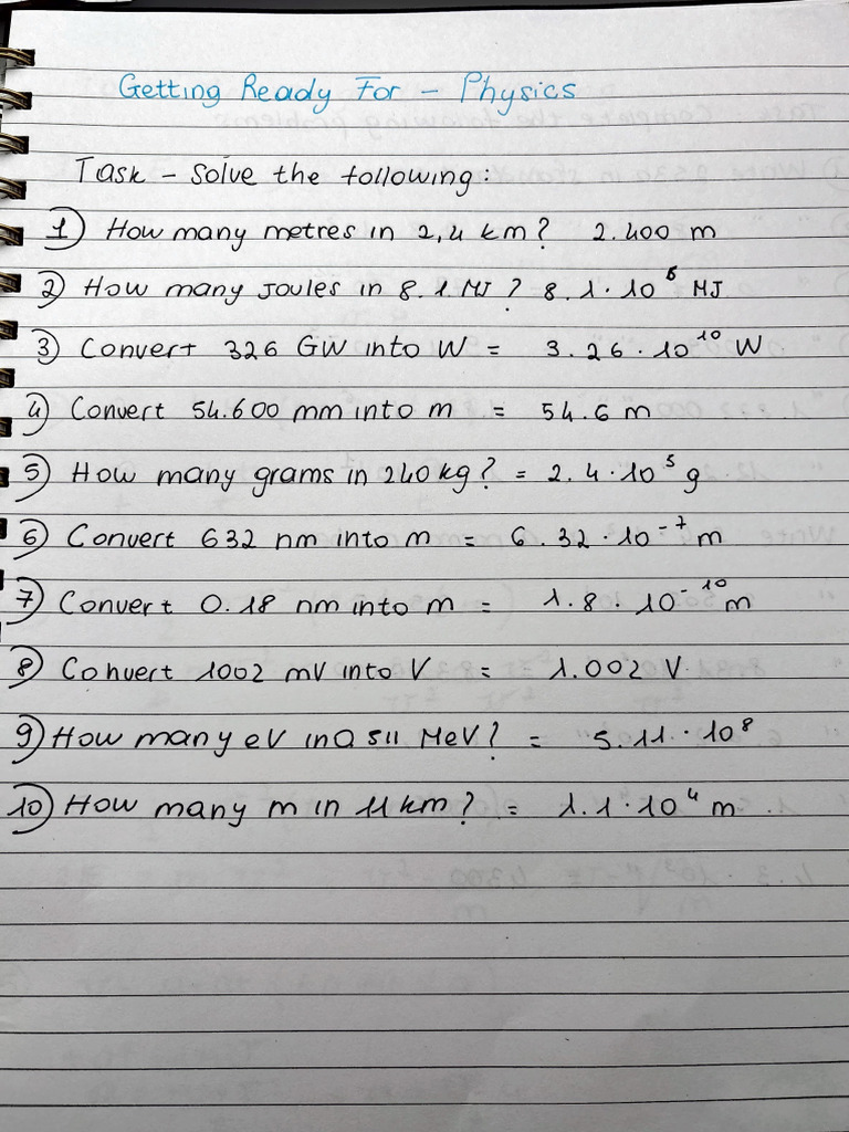 Getting Ready for- PHYSICS | PDF