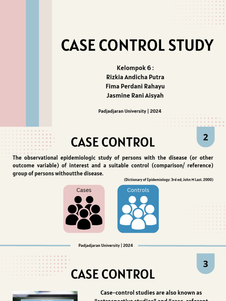 Kelompok 6 - Case Control Study PDF | PDF | Clinical Medicine ...