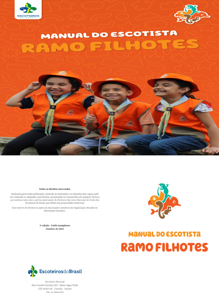 Manual Do Escotista Ramo Filhotes 2025 | PDF