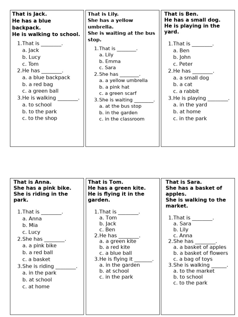 Reading Practice | PDF